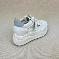 China Women high top sneakers with breathable upper and lace up for sale