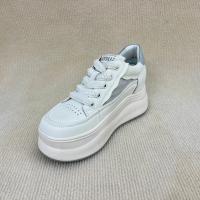 China Women high top sneakers with breathable upper and lace up for sale
