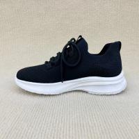 China Women black sneakers sports shoes for climbing running in daily life for sale
