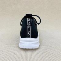 China Women black sneakers sports shoes for climbing running in daily life for sale