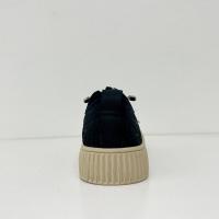 China Women comfort black breathable sneakers with mesh upper espadrilles for sale