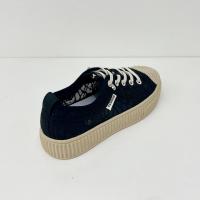 China Women comfort black breathable sneakers with mesh upper espadrilles for sale