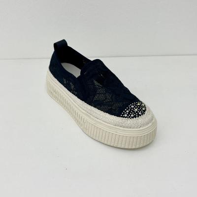 China Women comfort breathable espadrilles with mesh upper and mid-top for sale