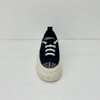 China Women comfort breathable espadrilles with mesh upper and pearl low cut for sale
