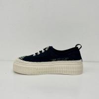 China Women comfort breathable espadrilles with mesh upper and pearl low cut for sale