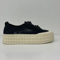 China Casual Women Black Espadrilles Mid Top Black Designer Espadrilles for sale