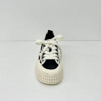 China PU Mid Top Canvas Shoes Women Espadrilles Canvas Sneakers For Women for sale