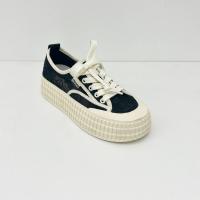 China PU Mid Top Canvas Shoes Women Espadrilles Canvas Sneakers For Women for sale
