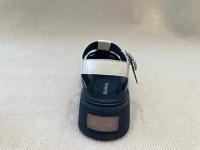 China Black White Designer Platform Sandals US 5- US 10 Flat Platform Sandals for sale