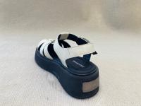 China Black White Designer Platform Sandals US 5- US 10 Flat Platform Sandals for sale