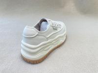 China Women white espadrilles sneakers in summer autumn with authentic leather and casual for sale