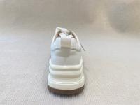 China Heightening White Trainers Women Pigskin Insole Ladies Trainers for sale