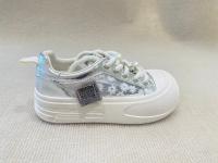 China Pearl Flower Womens Leather Casual Shoes Breathable Soft And Heightening for sale