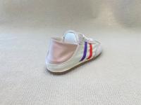 China Women casual comfort sneakers satin shoes lace-up breathable with leather and low cut for sale