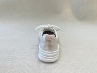 China Round Head Womens Pink Casual Shoes Rubber Outsole Pink Casual Sneakers for sale