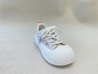 China Round Head Womens Pink Casual Shoes Rubber Outsole Pink Casual Sneakers for sale