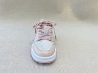 China Women leather platform fashion sneakers with printing flowers for sale