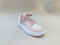 China Women leather platform fashion sneakers with printing flowers for sale