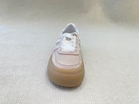 China Women casual satin espadrilles sneakers with geneiun leather soft-soled and silk ribbon for sale