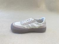 China ODM White Satin Espadrilles Sneakers Soft Soled And Fashion Silk Ribbon for sale