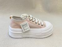 China Women pink espadrilles with breathable mesh upper and lacing high top for sale