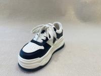 China Thick Soled Womens Trainers Leather Breathable Best Walking Shoes For Women for sale