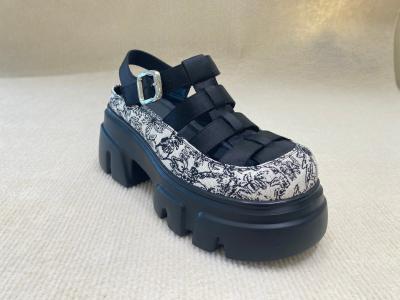 China Embroidered Women'S Platform Elevating Shoes for sale