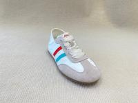 China Women fashion sneakers satin shoes lace-up breathable with lace showlace and low cut for sale