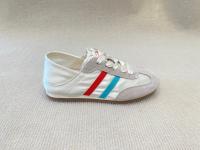 China Women fashion sneakers satin shoes lace-up breathable with lace showlace and low cut for sale
