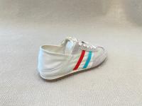 China Women fashion sneakers satin shoes lace-up breathable with lace showlace and low cut for sale