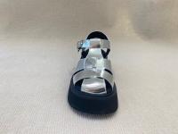 China Velvet Upper Silver Flatform Sandals Thick Soled Platform Sport Sandals for sale