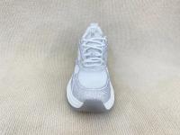 China Women thick-bottom rhine-drill breathable mesh sport shoes hollow surface in summer for sale