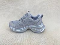 China Women white thick soled with rhine-drill breathable mesh sneakers in summer for sale