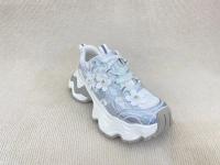 China Silver Lace Pearl Women Sneakers Mesh Turbo Shoes Casual And Running for sale