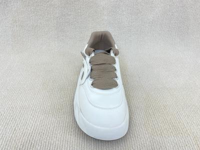China Girls White Casual Espadrilles Soft Sole Bottom Womens White Sneaker for sale