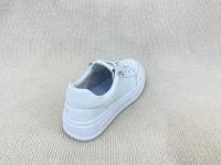 China Climbing Running Pure White Sneakers Breathable Spring Lace Up Sport Shoes for sale