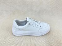China Climbing Running Pure White Sneakers Breathable Spring Lace Up Sport Shoes for sale