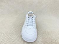 China Women comfort flat heel sport shoes with breathable mesh and lace up for sale