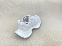 China White Crossover Strap Sport Shoes Comfort Heightening Women Sneakers for sale