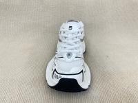 China Lace Up Women Comfort Sneakers OEM ODM White And Black Sneakers for sale