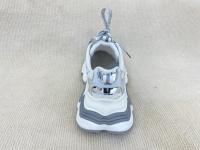 China Heightening Silver Casual Sneakers Thick Bottom Soft Comfortable Trainers for sale
