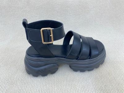 China Heightening Platform Sandals For Women With Buckles Anti Slip for sale