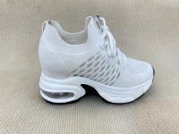 China White Platform Loafers Size CN35-CN40 Most Comfortable Platform Loafers for sale