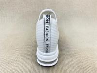 China Mesh Upper Womens White Platform Loafers PU Outsole Flatform Loafers for sale