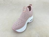 China Breathable Pink Platform Loafers Microfiber Loafer Platform Shoes for sale