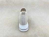 China Breathable Platform Loafers Women Heightening Slip On Platform White Loafers for sale