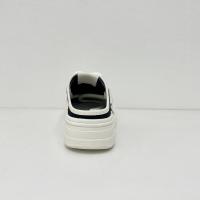 China Black Canvas Mule Shoes Breathable for sale