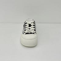 China Black Canvas Mule Shoes Breathable for sale