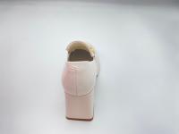 China Women white high heels with thick soled and easy to take off summer for lady for sale