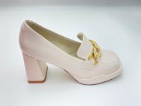 China Women white high heels with thick soled and easy to take off summer for lady for sale